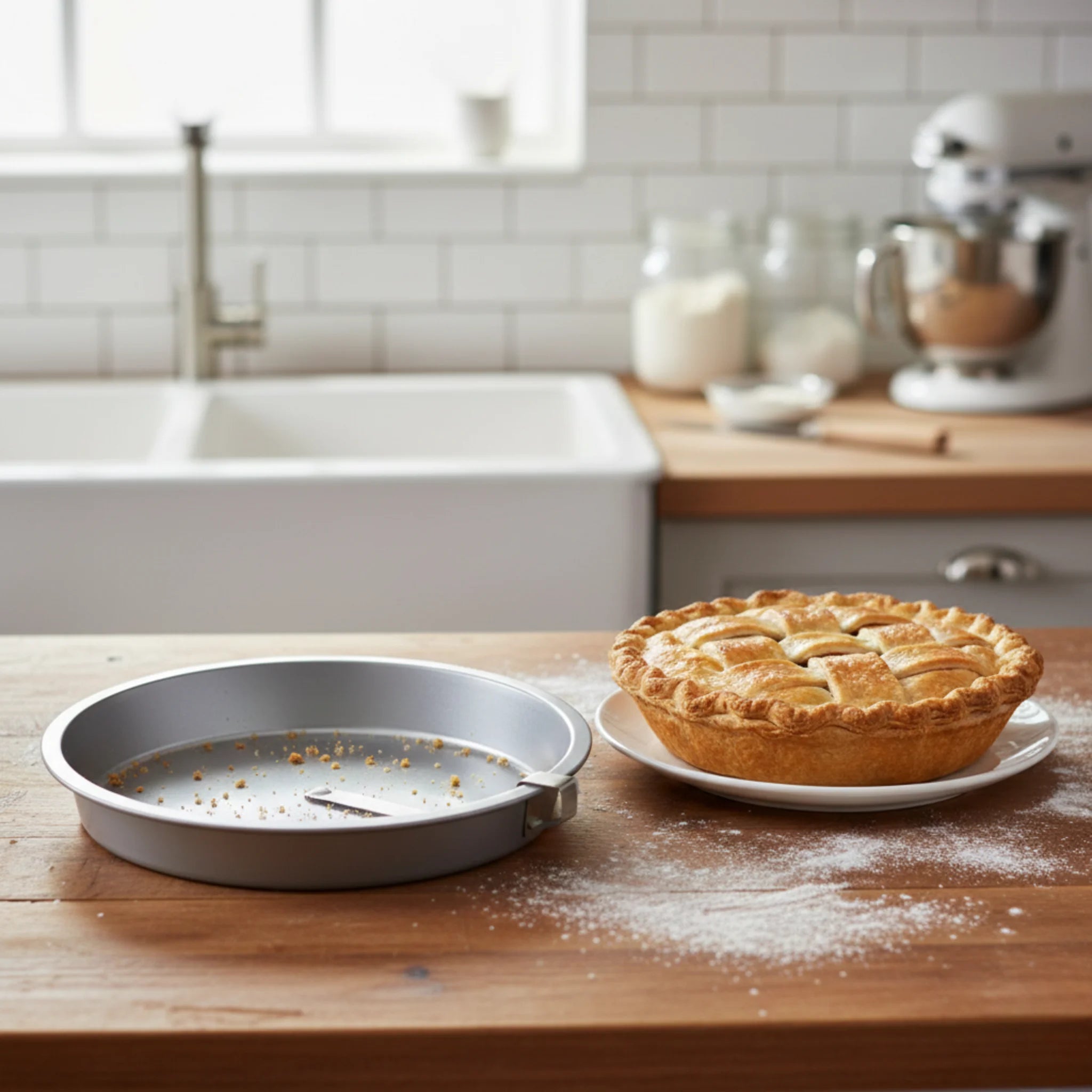 Easy-Release Cake Pan | Rotating Non-Stick Cake Pan | Domisana